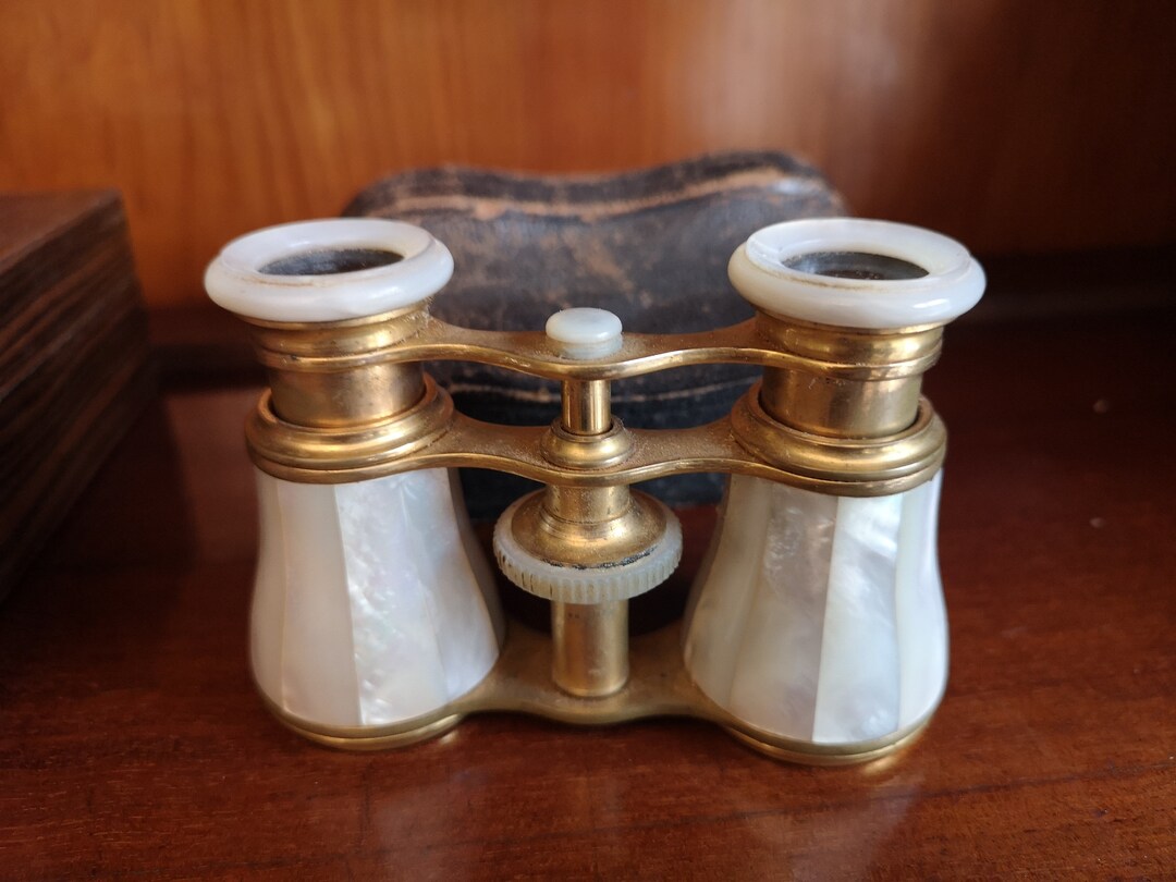 French Opera Glasses Mother of Pearl Opera Binoculars Antique Opera ...