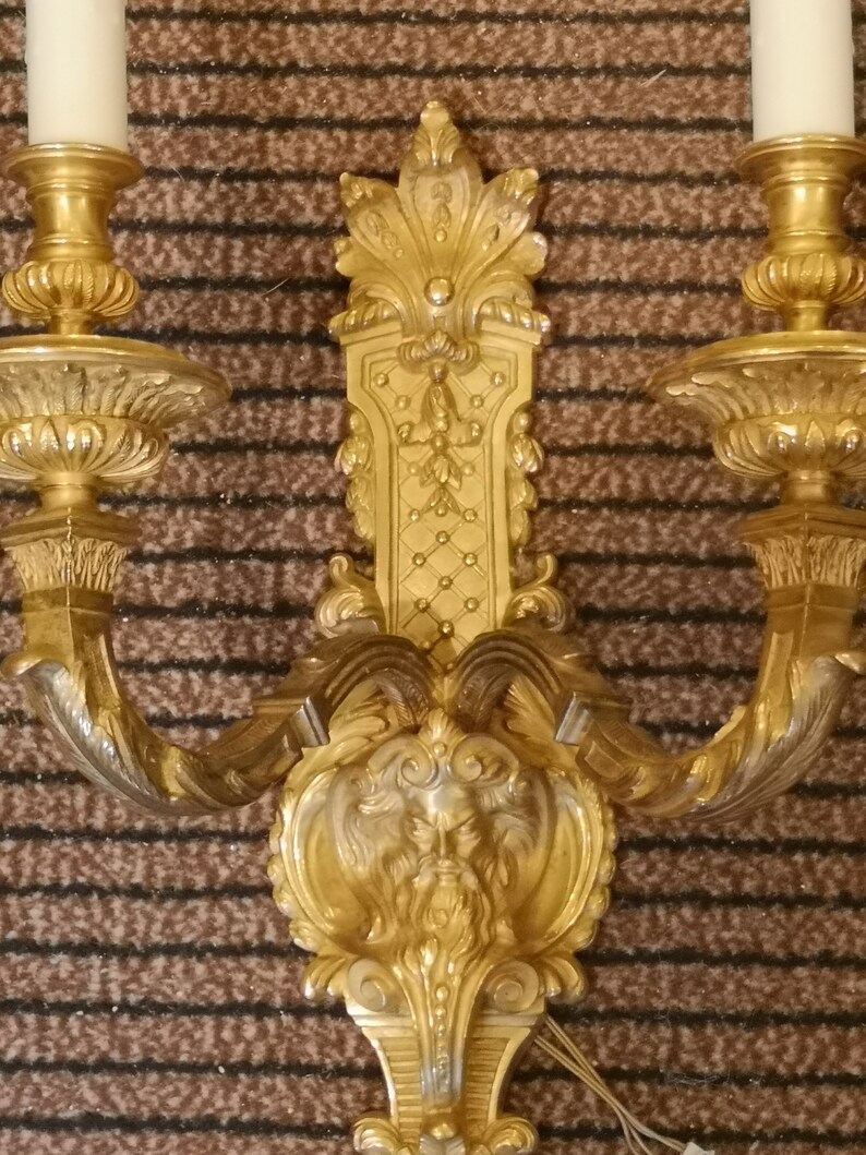 Bronze Wall Decor Demon Decor Devil Decor Gothic Wall Lights | Etsy