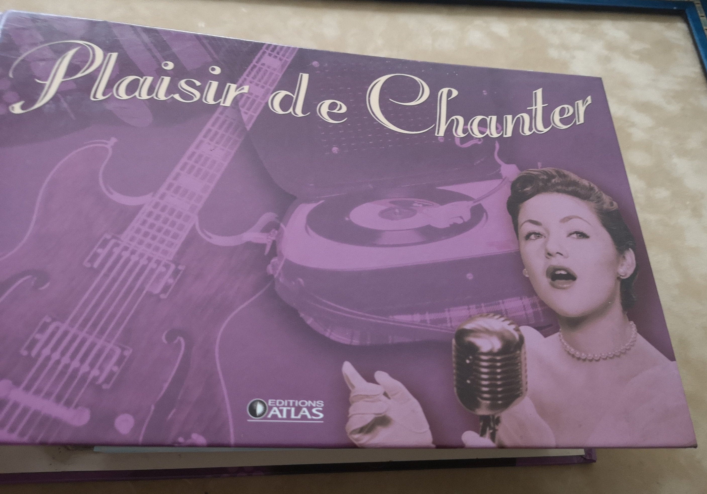 French Songs Binder of Cards Collector Retro Variety Song - Etsy
