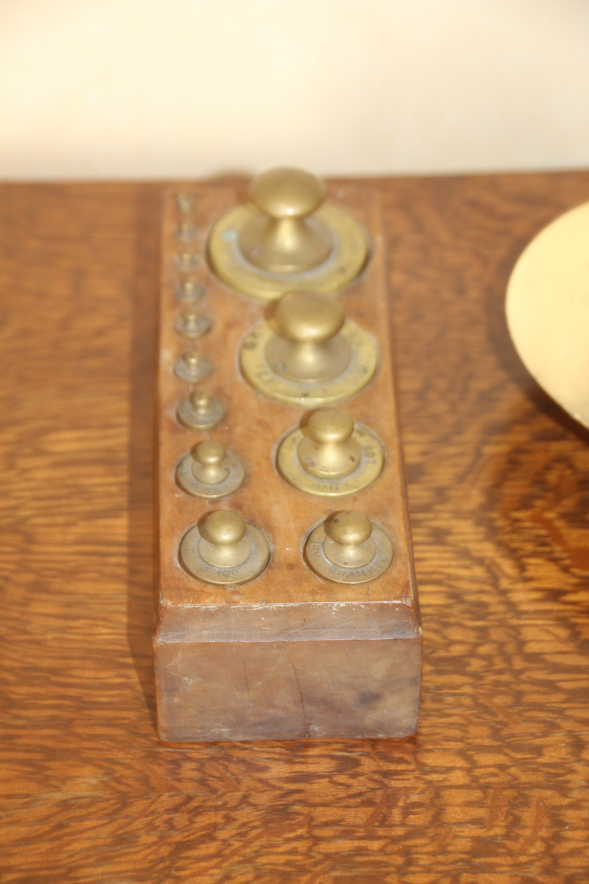 Vintage French Bakery Scales With Weights Kitchen Decor Kitchen Balance ...