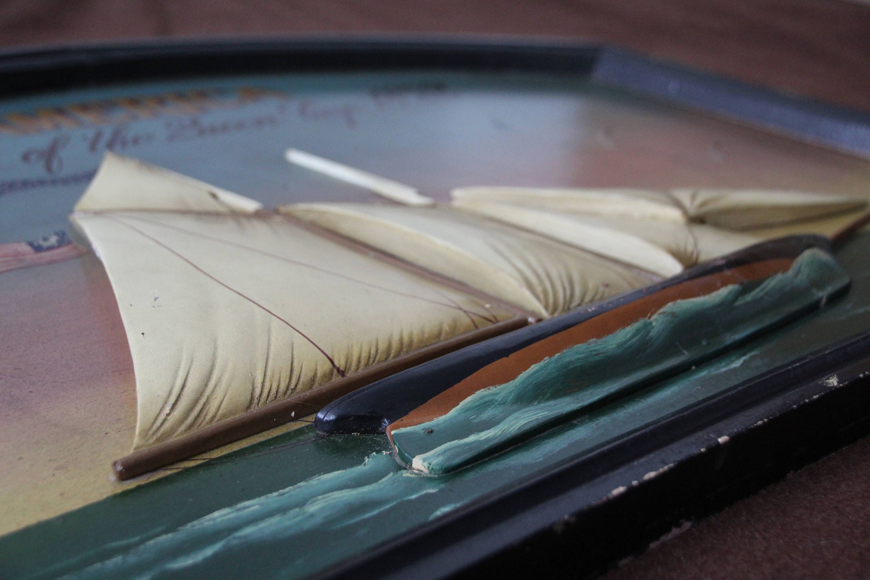 Wooden Sign Signboard Ship Sign Queen Cup America America Cup | Etsy