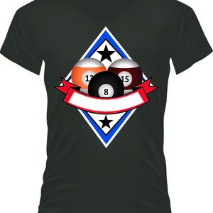 Printable Pool Team Shirt Graphic - Etsy
