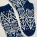 Nordic Sock Knitting Pattern Ice Palace Stranded Colorwork - Etsy