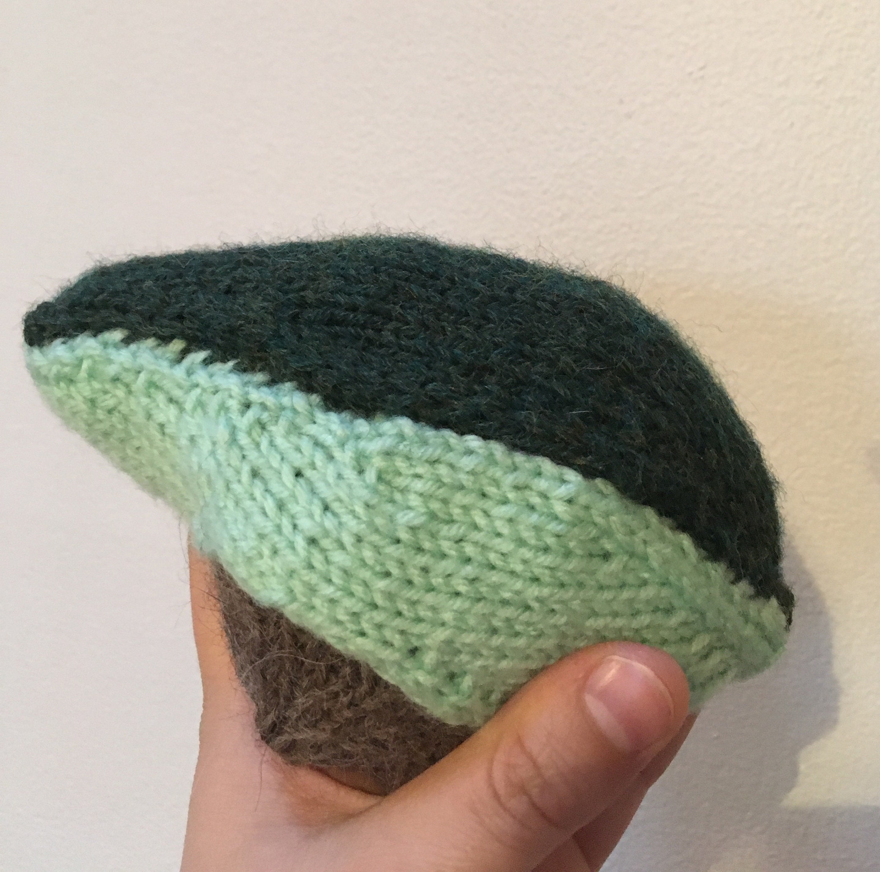 Avocado Knitting Pattern: Amigurumi Knitted Plush Veggie (PDF Pattern ...