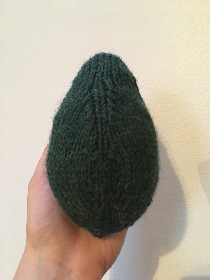 Avocado Knitting Pattern: Amigurumi Knitted Plush Veggie (PDF Pattern ...