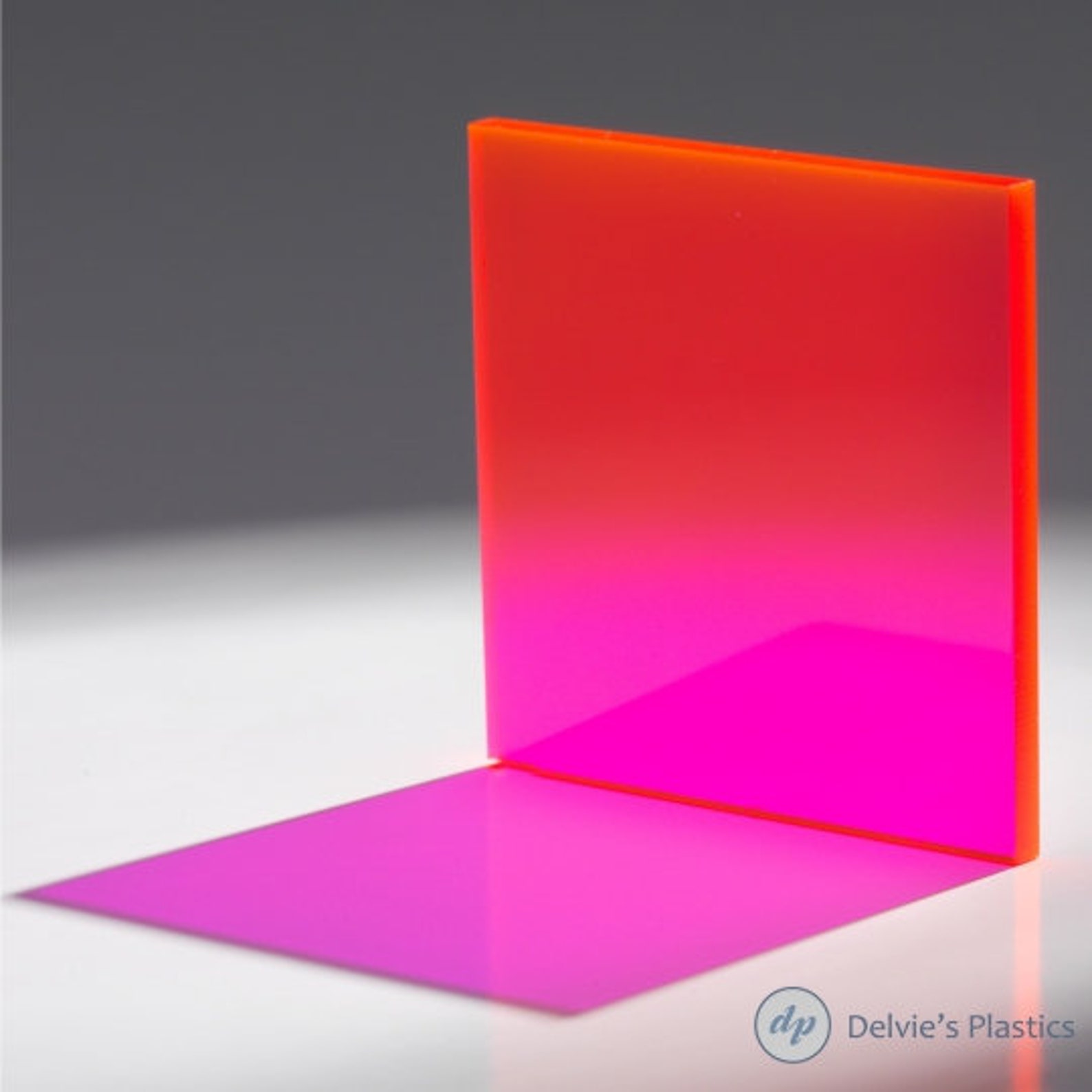 Fluorescent Acrylic Sheet - Varying Thickness, Colors, and Sizes! - Etsy