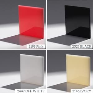 Translucent Acrylic Laserable Plexiglass Sheet - Etsy