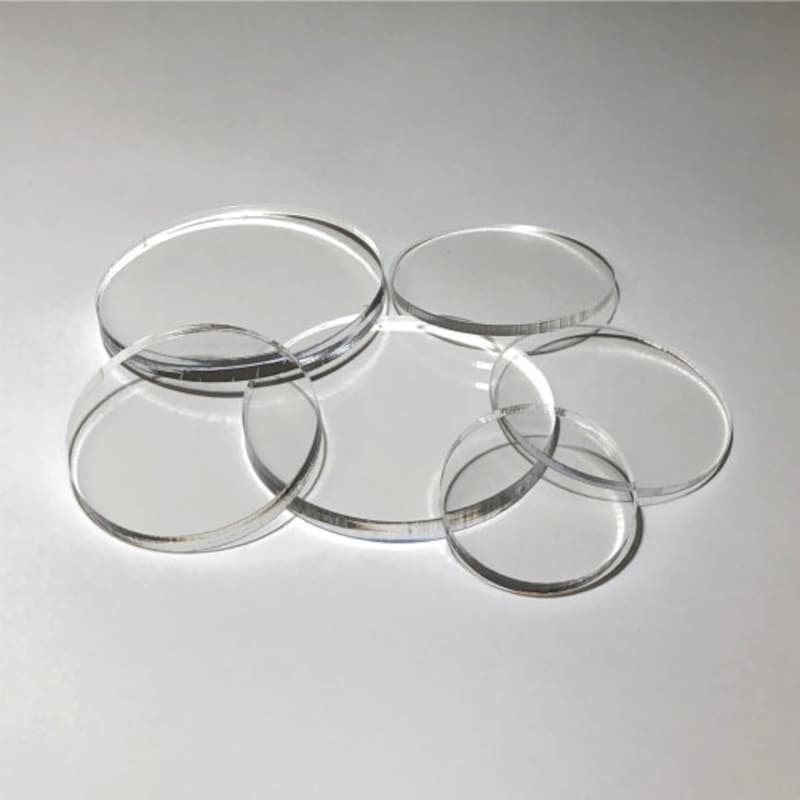 Acrylic Disk 1 2 Inch - Etsy