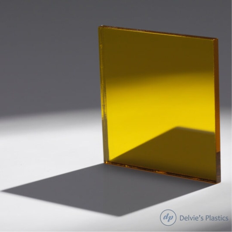 Mirrored Acrylic Disks Colored Plexiglass Discs Plastic | Etsy