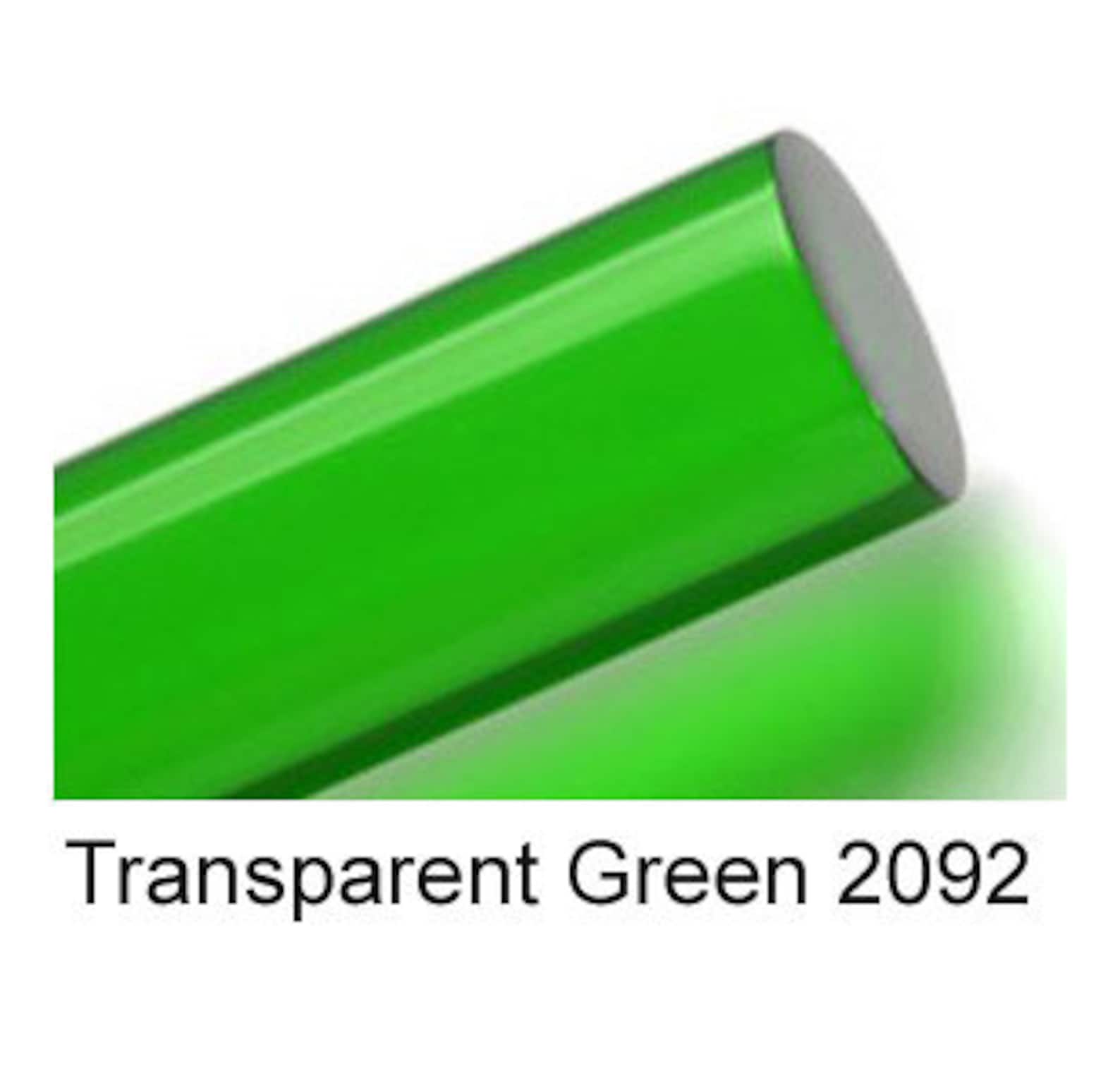 Color Extruded Acrylic Rod - Choose From 7 Different Colors! - Etsy