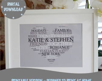 Printable word art | Etsy