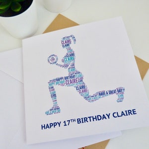 Personalised Womens Gym Fitness Birthday Card, Fitness Enthusiast ...