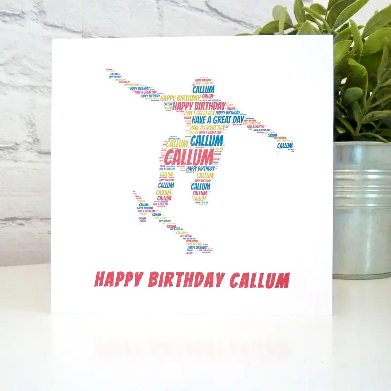 Personalised Skateboarder Birthday Card Skateboard Card - Etsy UK