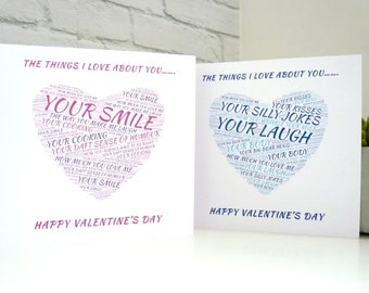 Five Reasons I Love You Mother's Day Card Custom Card for - Etsy