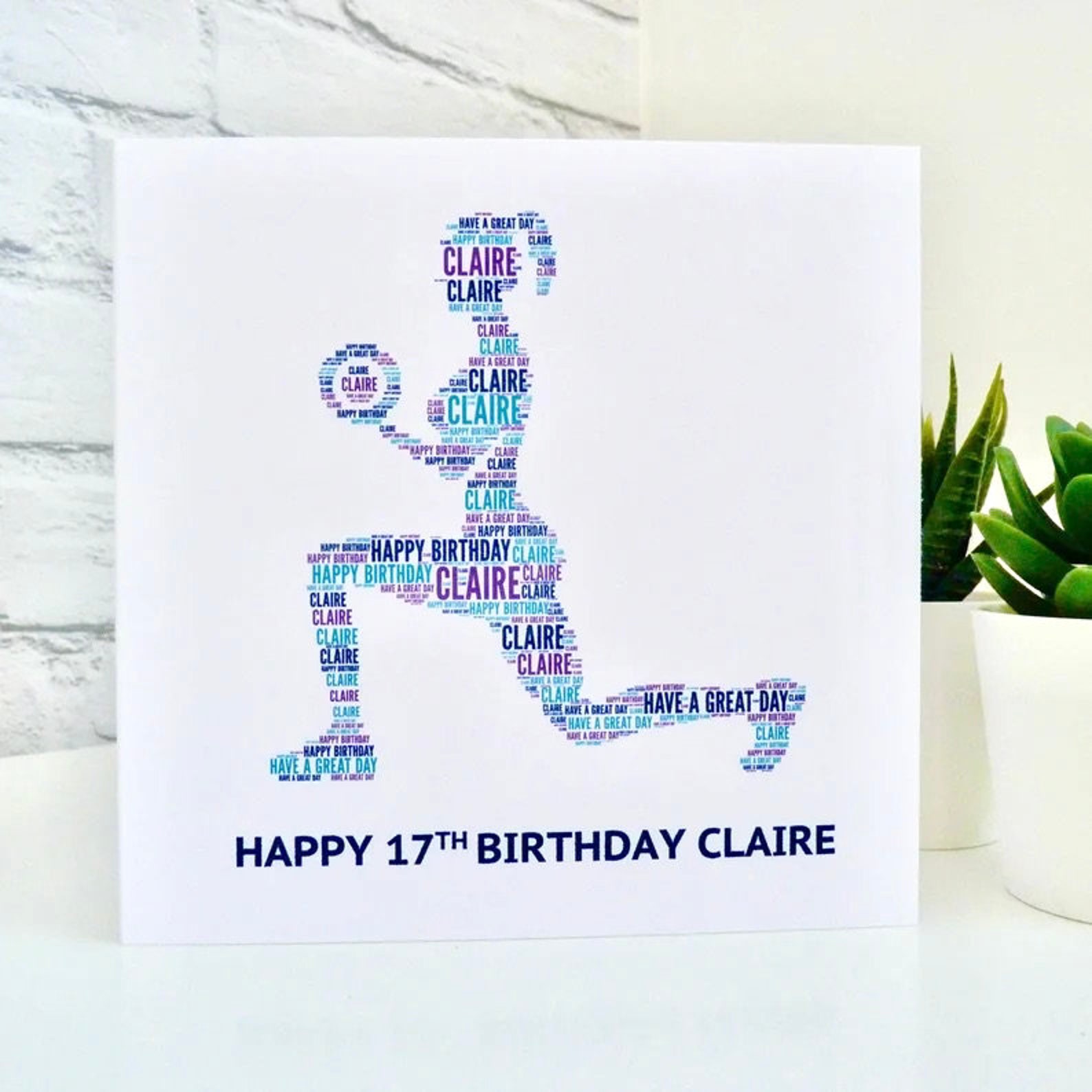 Personalised Womens Gym Fitness Birthday Card Fitness - Etsy UK