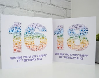 18th birthday card | Etsy