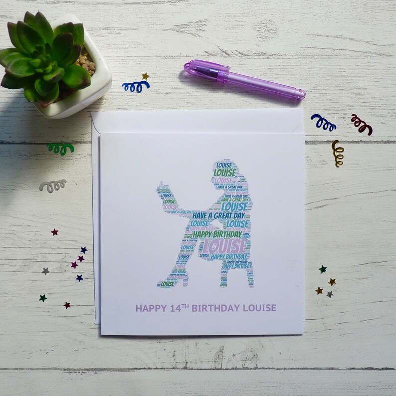 Personalised Reading Birthday Card Bookworm Birthday Card - Etsy UK
