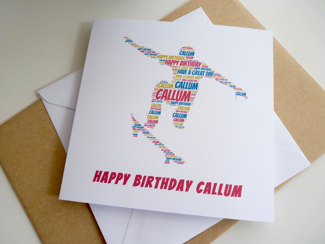 Personalised Skateboarder Birthday Card Skateboard Card | Etsy UK