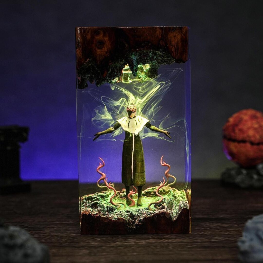 Sousuke Aizen Bleach Night Light, Anime Figure Resin Art Lamp, Unique ...