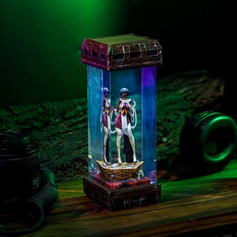 Cleopatra 2B Nier Automata Night Light, Anime Game Resin Art Lamp ...