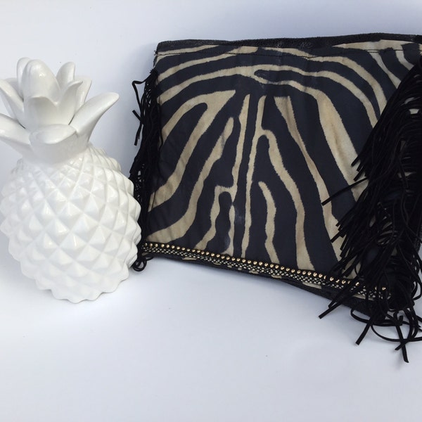 Zebra Clutch - Etsy