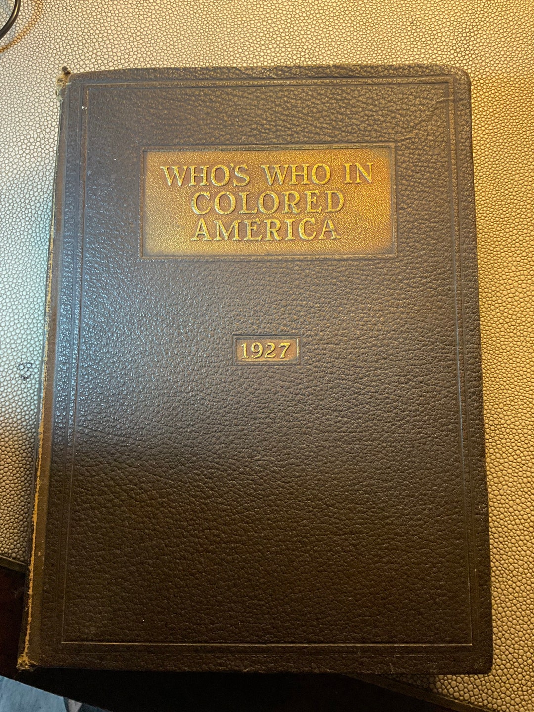 Whos Who in Colored America First Edition Hard Cover - Etsy