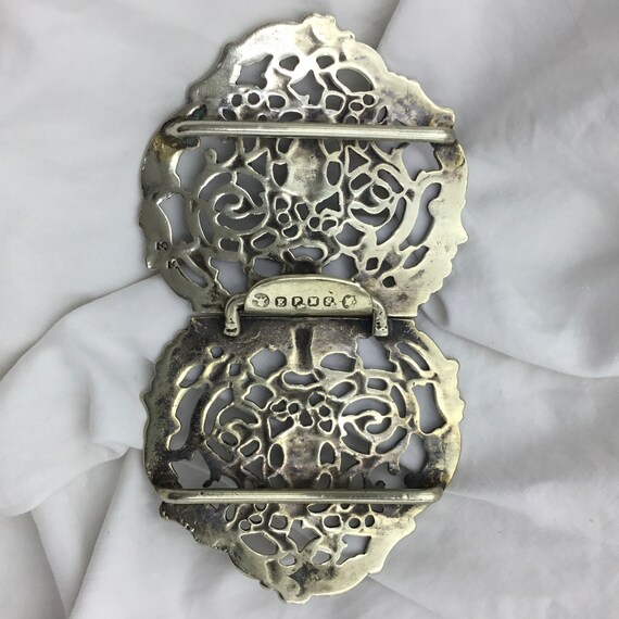 Antique large silver plate EPNS buckle. Arts and craf… - Gem