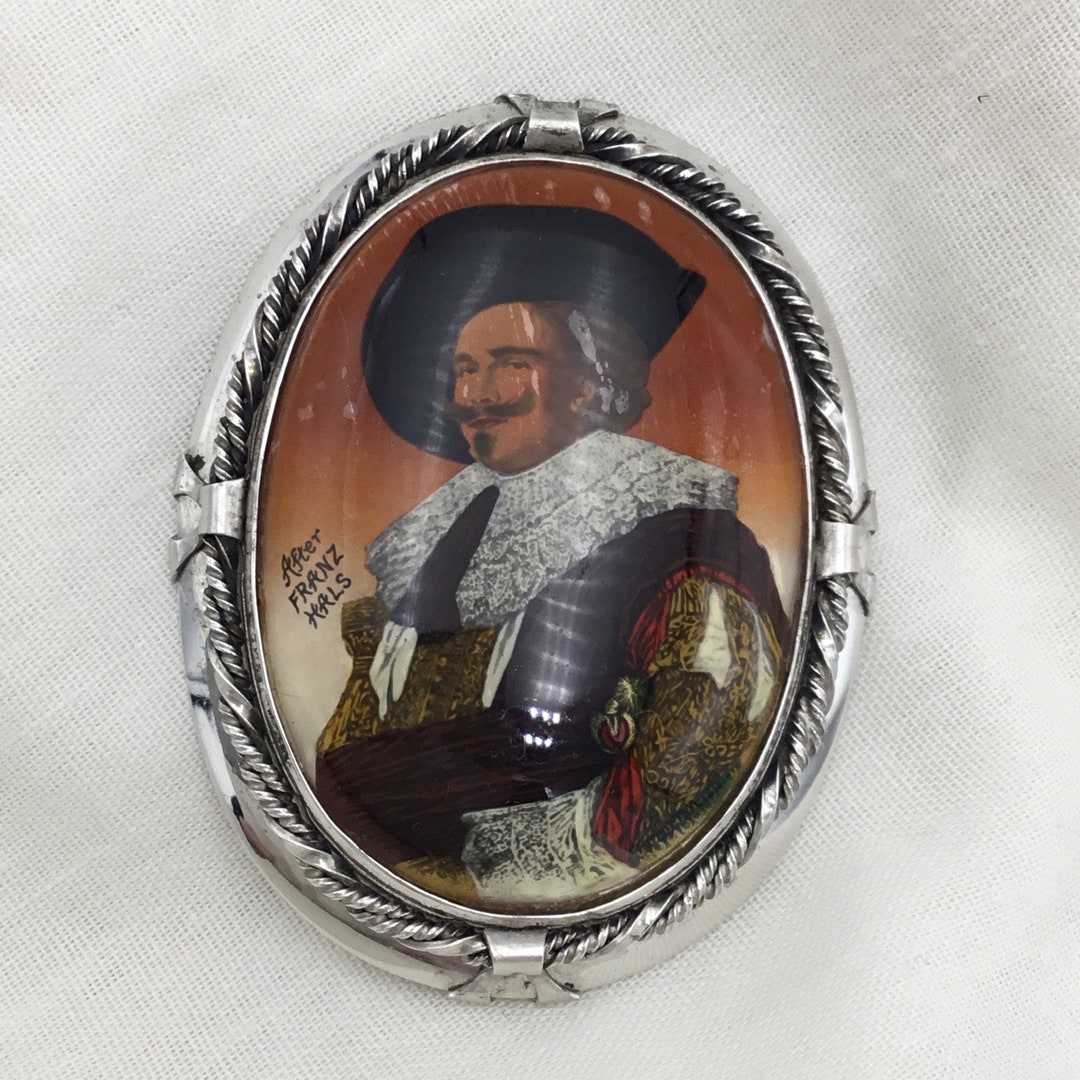Vintage Large 1930s to 1940s Sterling Silver the Laughing Cavalier ...