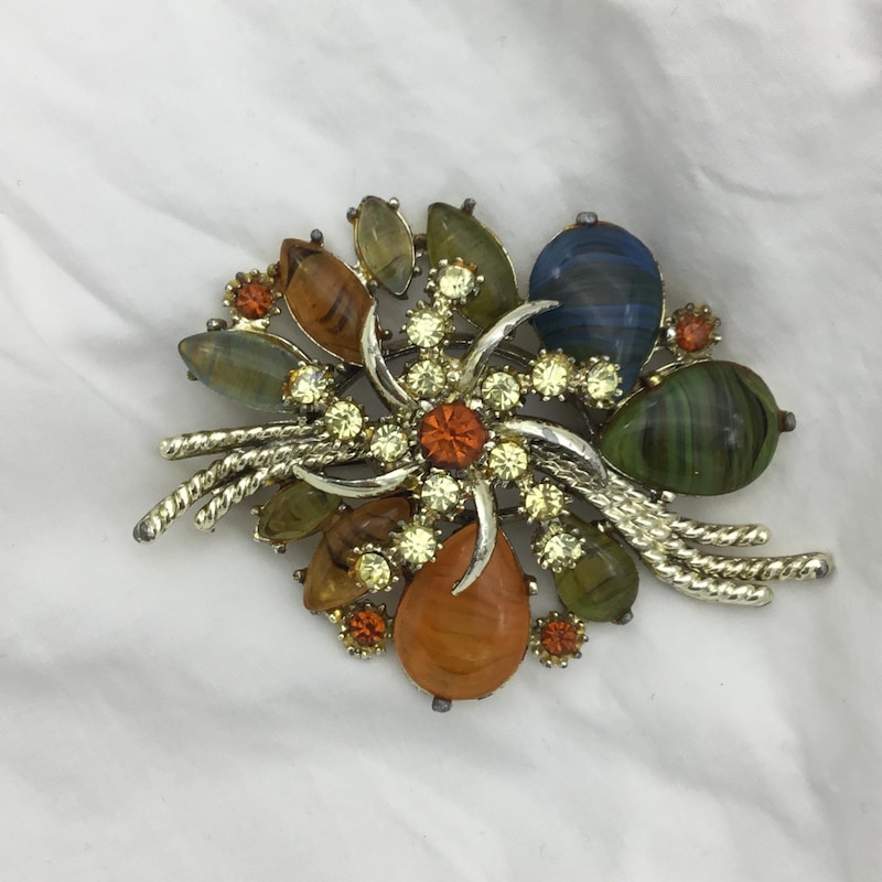 Brooch Signed "exquisite" - Etsy