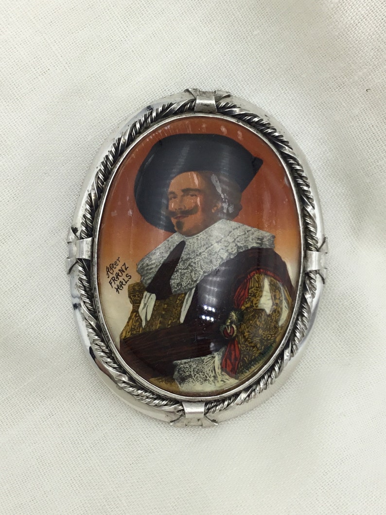 Vintage Large 1930s to 1940s Sterling Silver the Laughing Cavalier ...