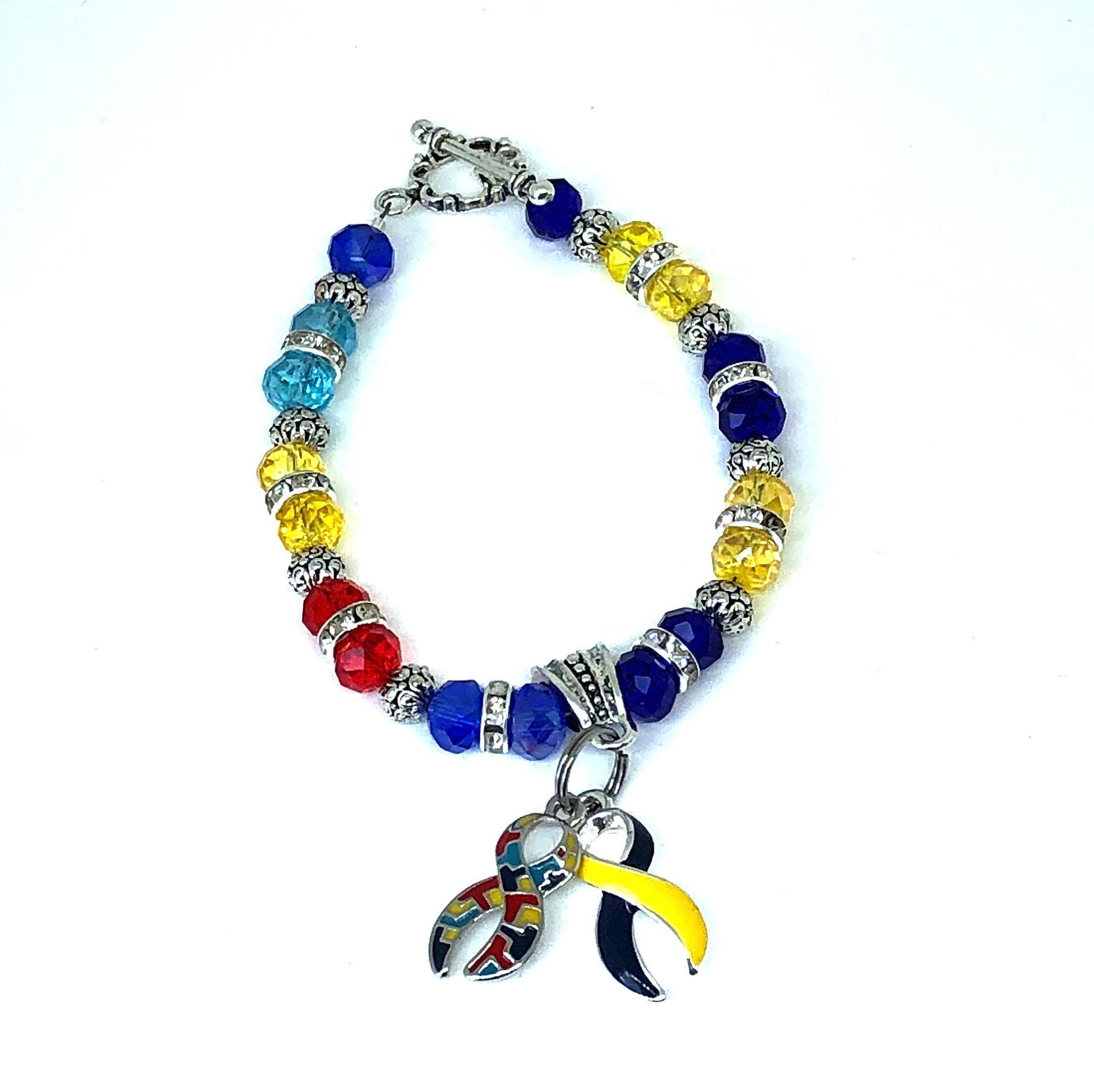 Autism/down Syndrome Bracelet - Etsy