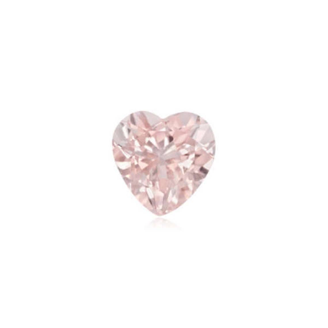 Natural Pinkish-peach Morganite Heart Shape AAA Quality From - Etsy