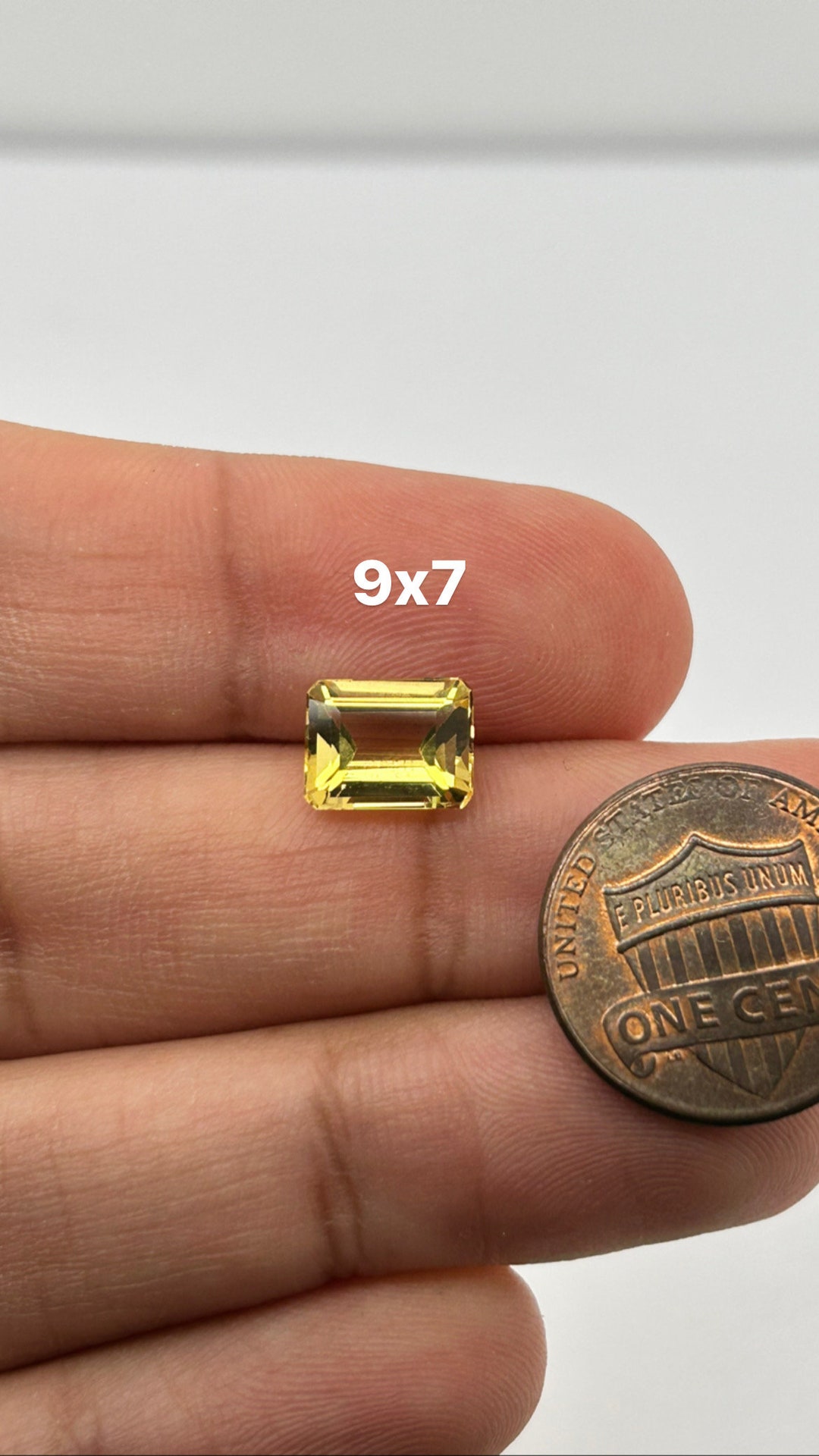 Loose Emerald Shape Natural Yellow Beryl AAA Quality Gemstone Available ...