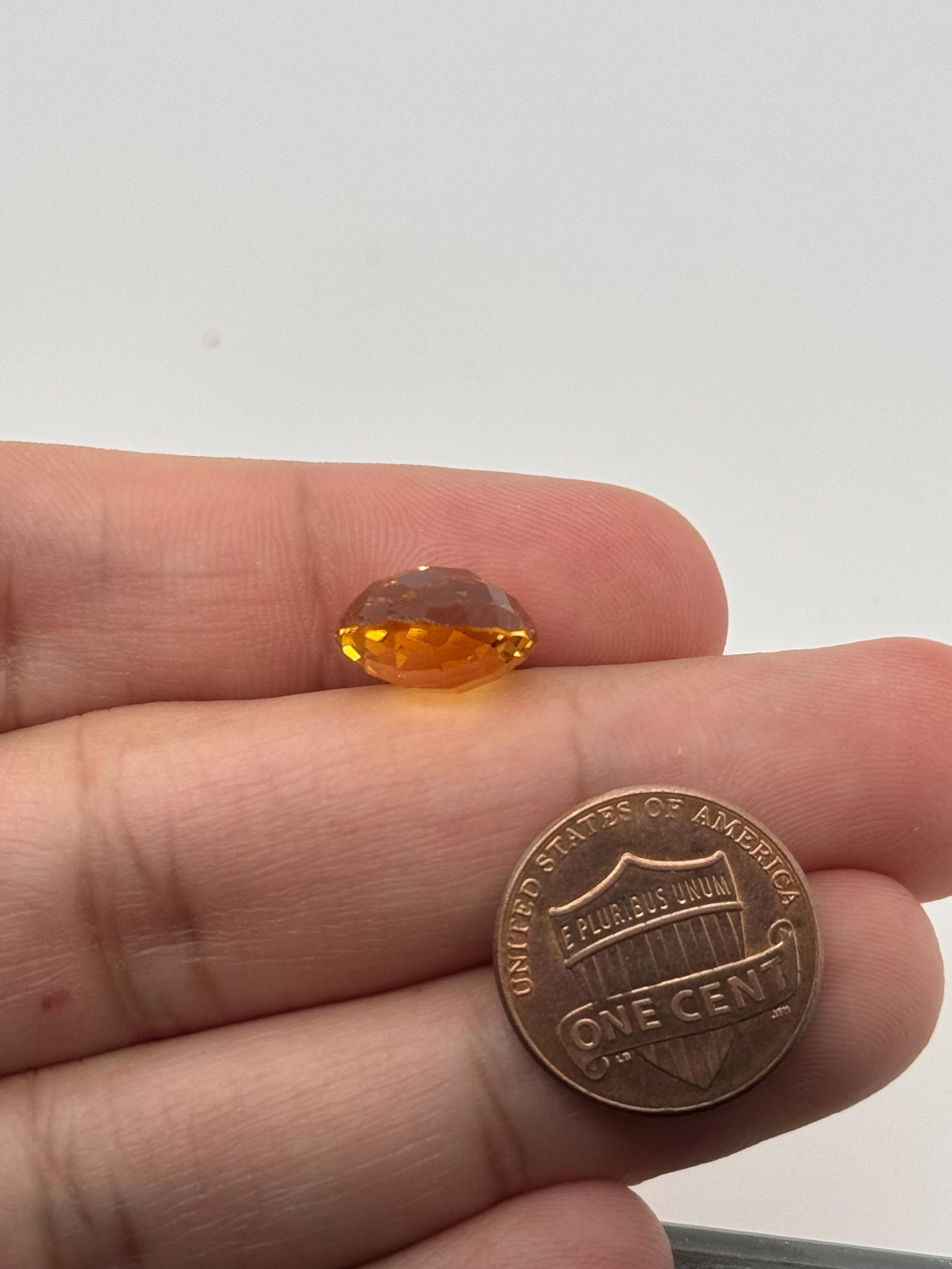 Natural Citrine Round Double Checkered Cut AAA Quality Available in 4mm ...