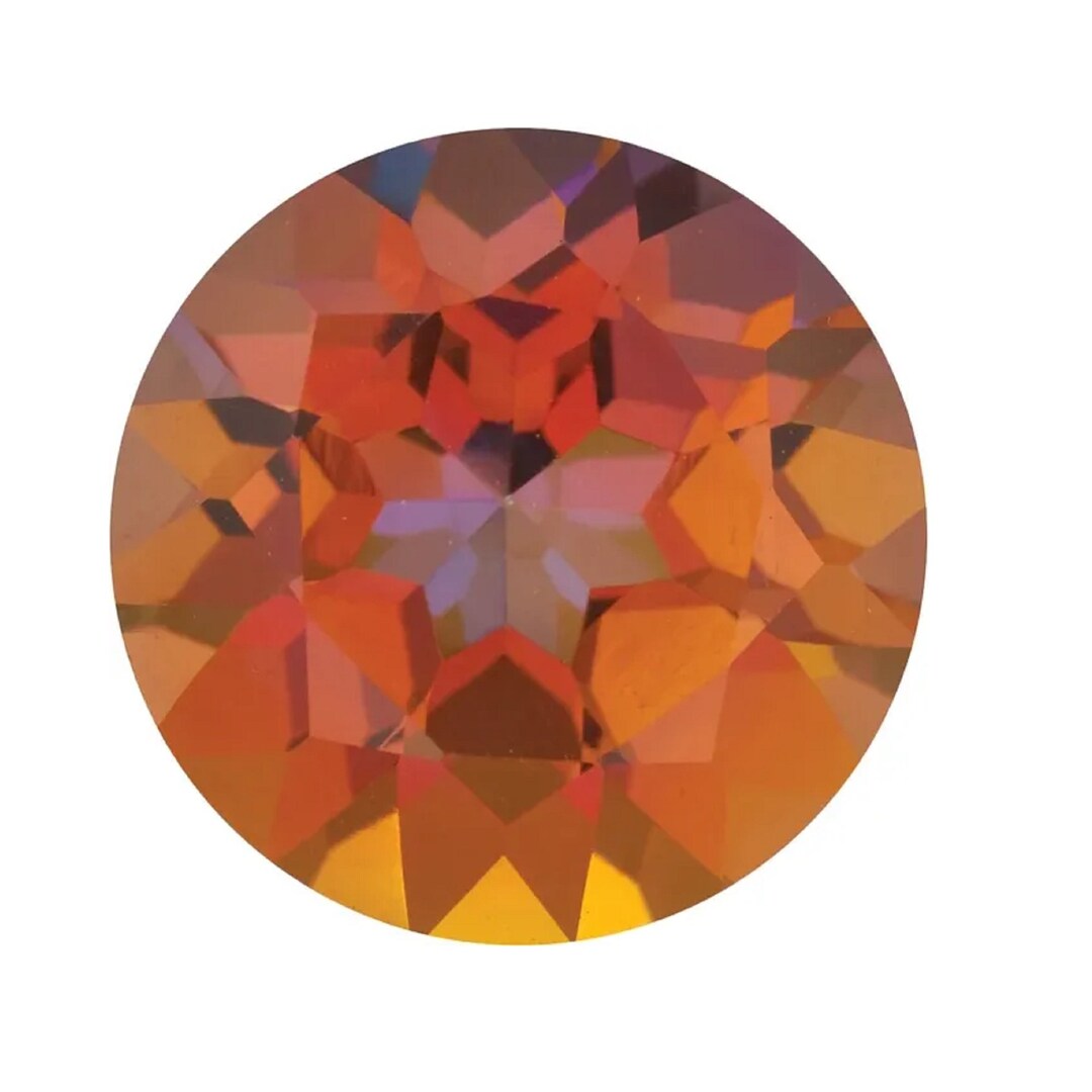 Natural Sunrise Mystic Topaz Round Shape AAA Quality Faceted - Etsy