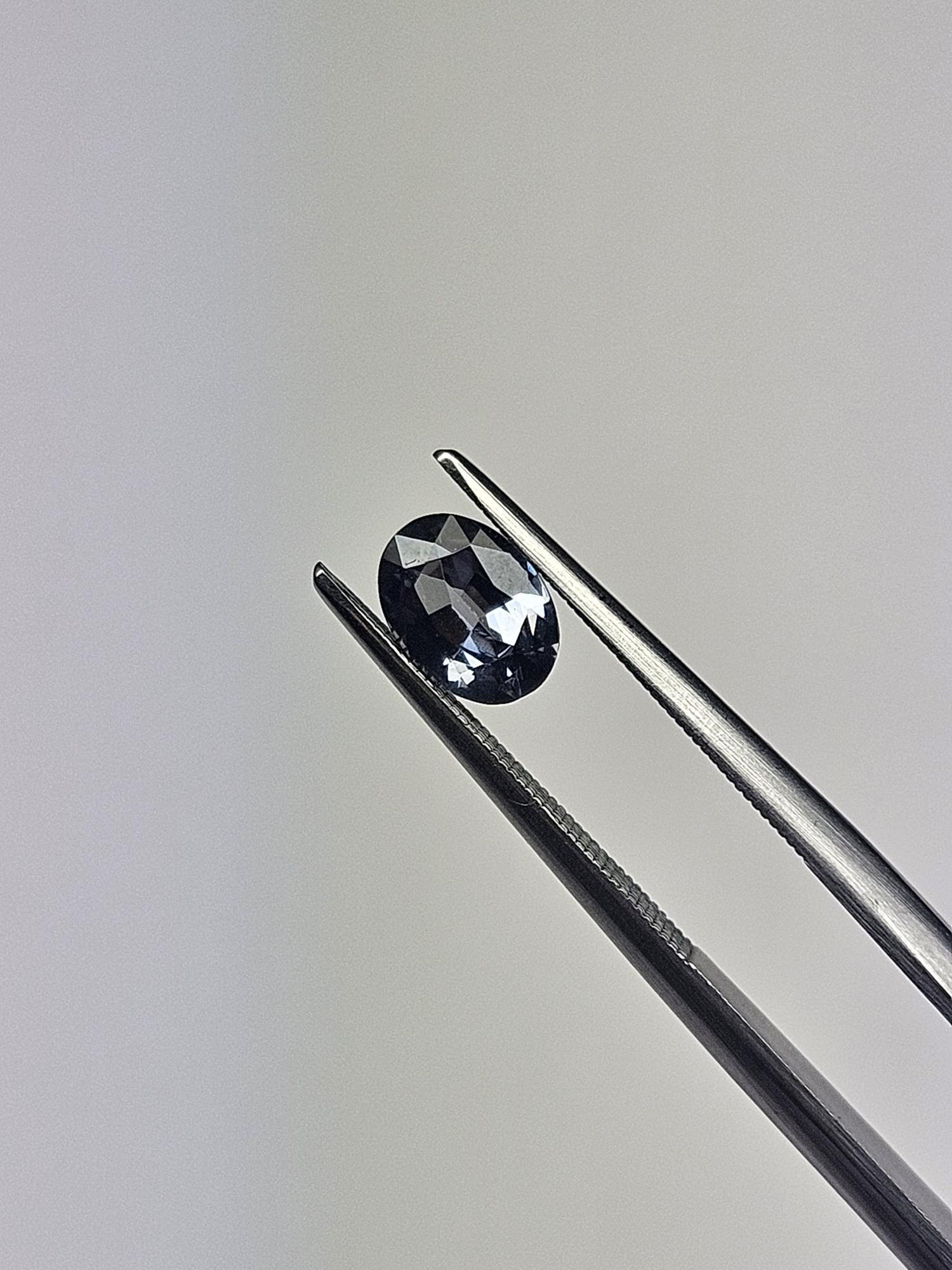 Natural Grey Spinel Oval Shape Faceted AA Quality Gemstone Available in ...