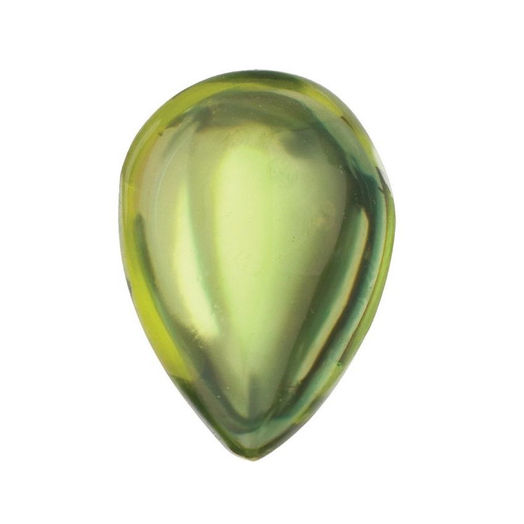 Natural Peridot Pear Shape Calibrated Cabochon Available in 5x3mm-6x4mm ...