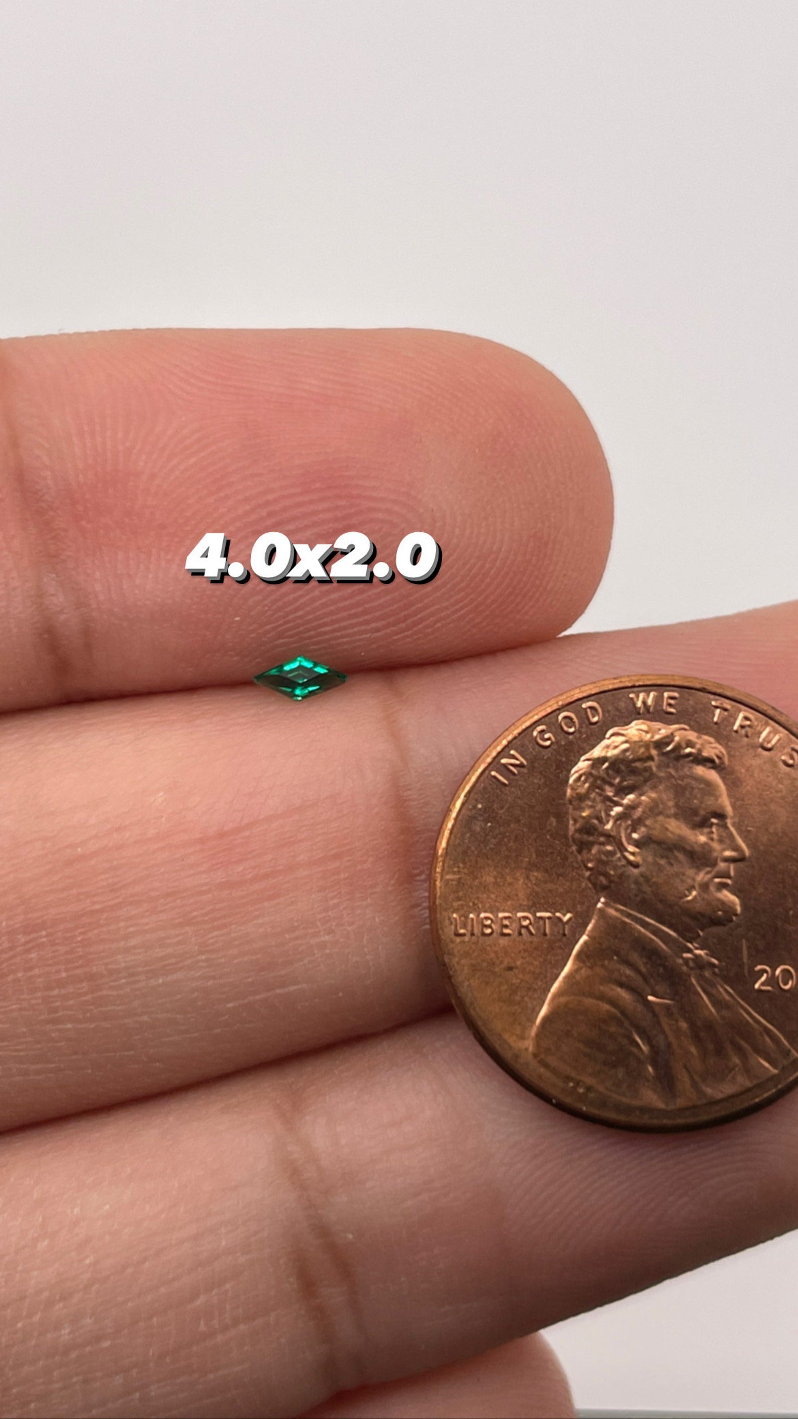 Lab Created Emerald Lozenge Shape Step Cut AAA Quality Sabrina Created ...