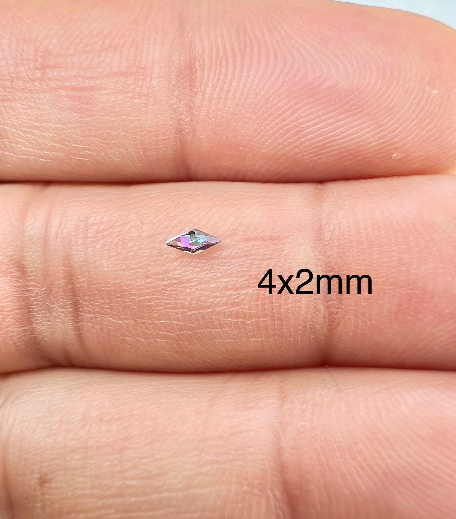 Natural Mystic Green Topaz Gemstone | Loose Lozenge Shape Stones ...