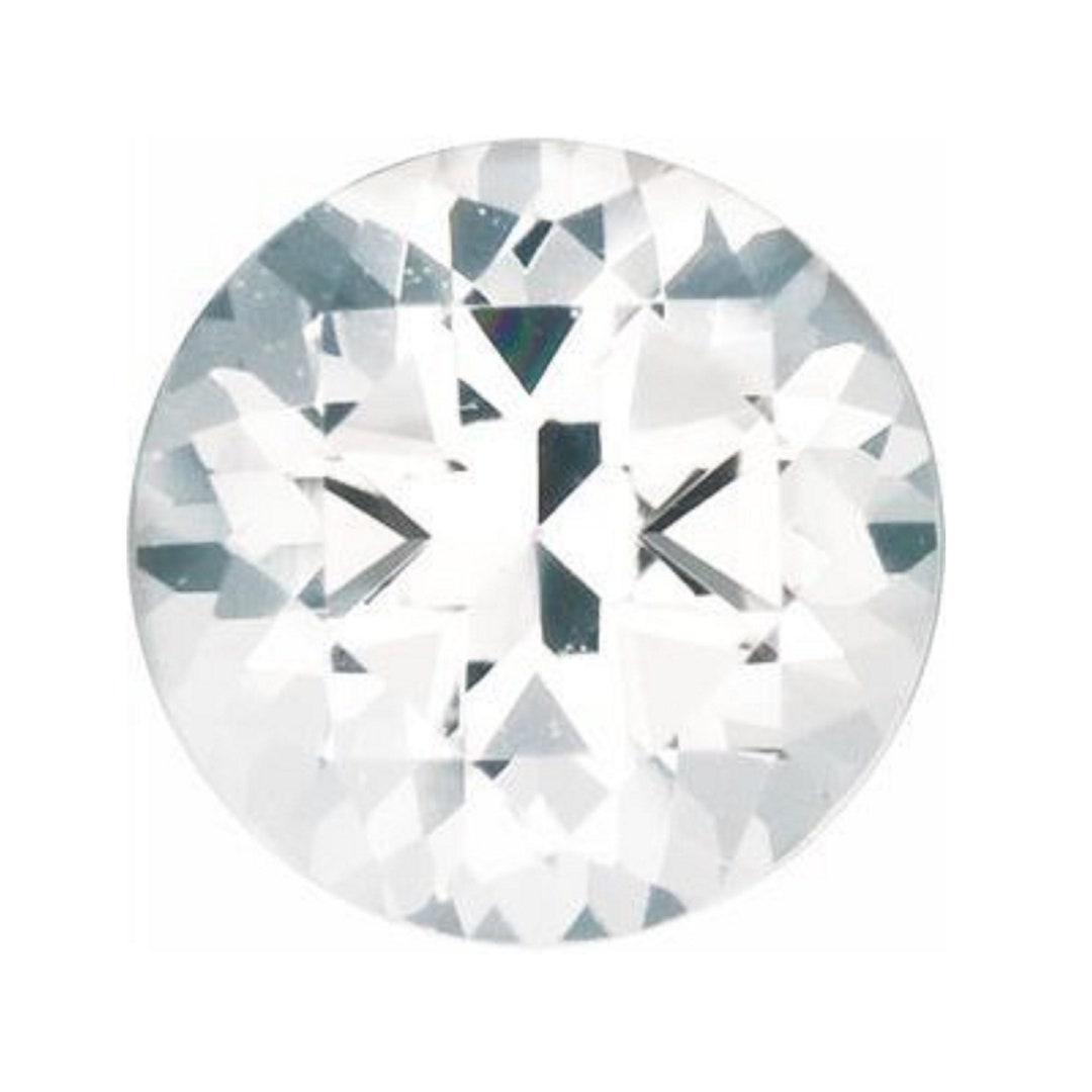 Natural Round White Crystal Quartz Available in 4MM-10MM - Etsy