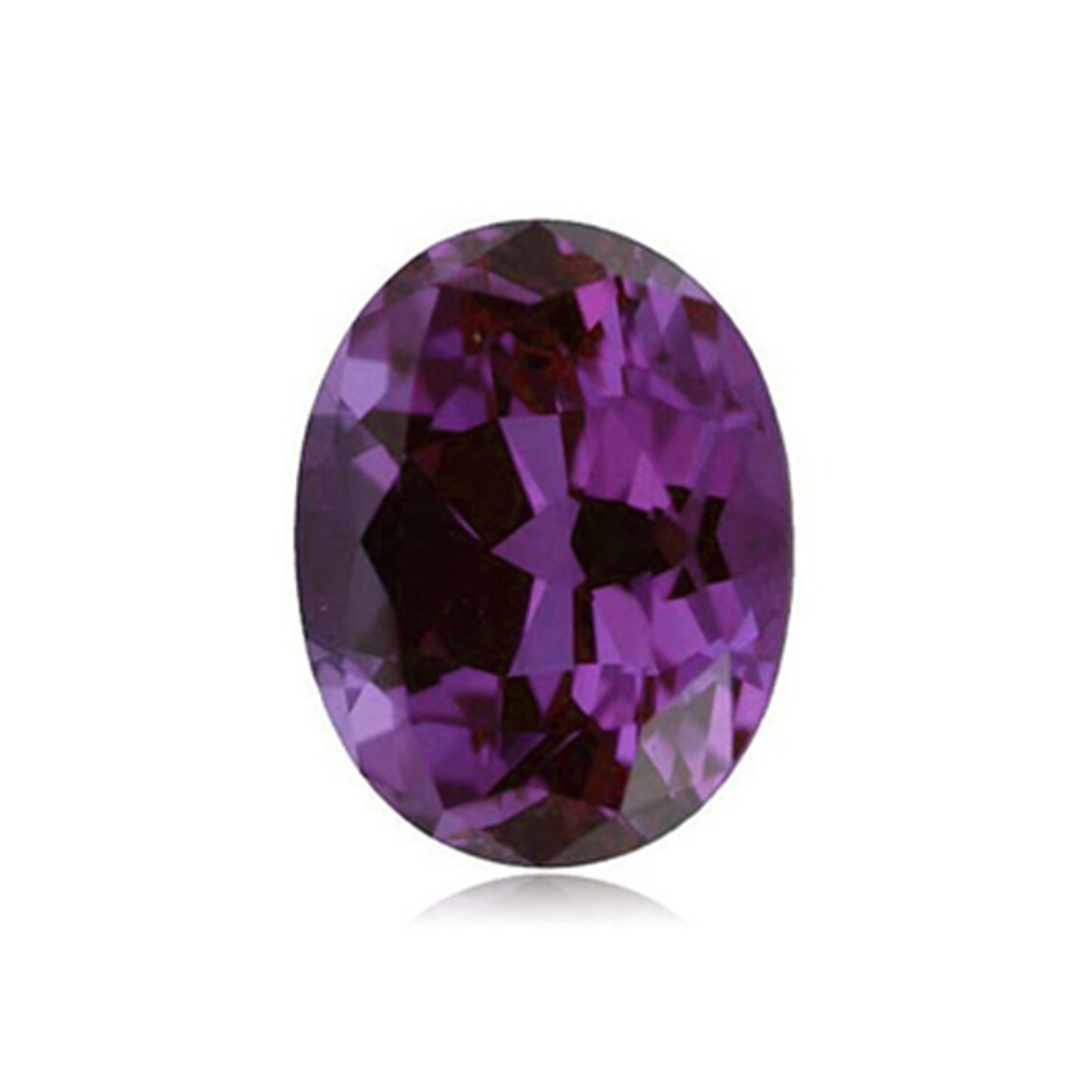 Lab Created Alexandrite Oval Shape AAA Quality From - Etsy