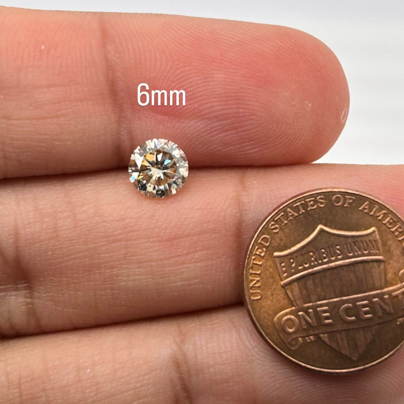 Brown Diamond Lab Grown - Etsy