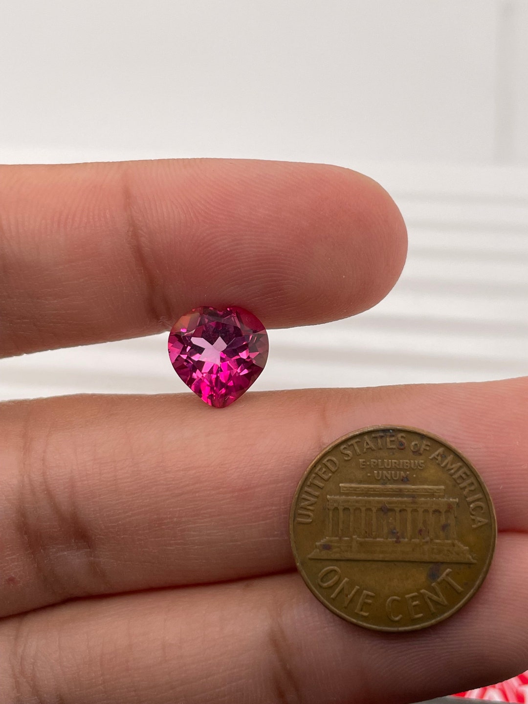 Natural Pink Topaz Heart AAA Loose Gemstone Available in 3MM-10MM - Etsy