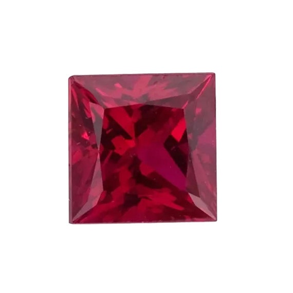 Natural Ruby Square Shape AA/A Quality Gemstone Available in | Etsy