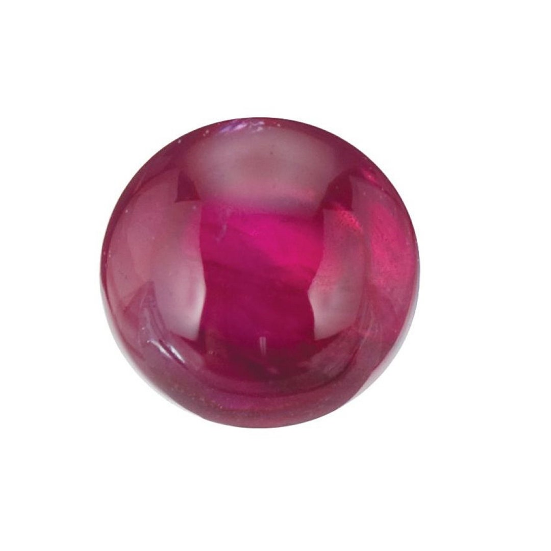 Natural Ruby Round Shape A Quality Calibrated Cabochon Available in 2 ...