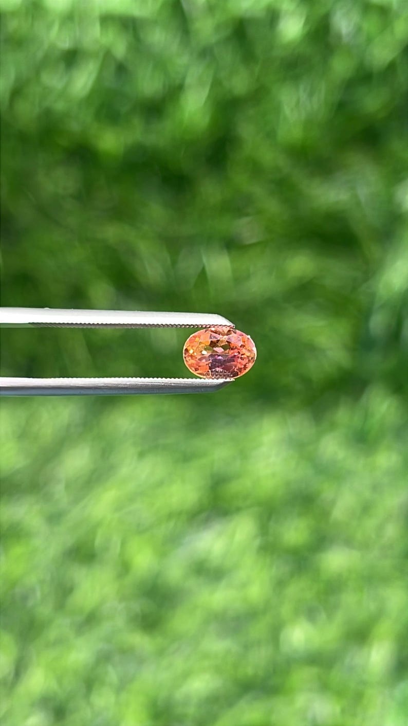 Natural Sunrise Mystic Topaz Oval Cut Gemstone | AAA Quality Faceted ...