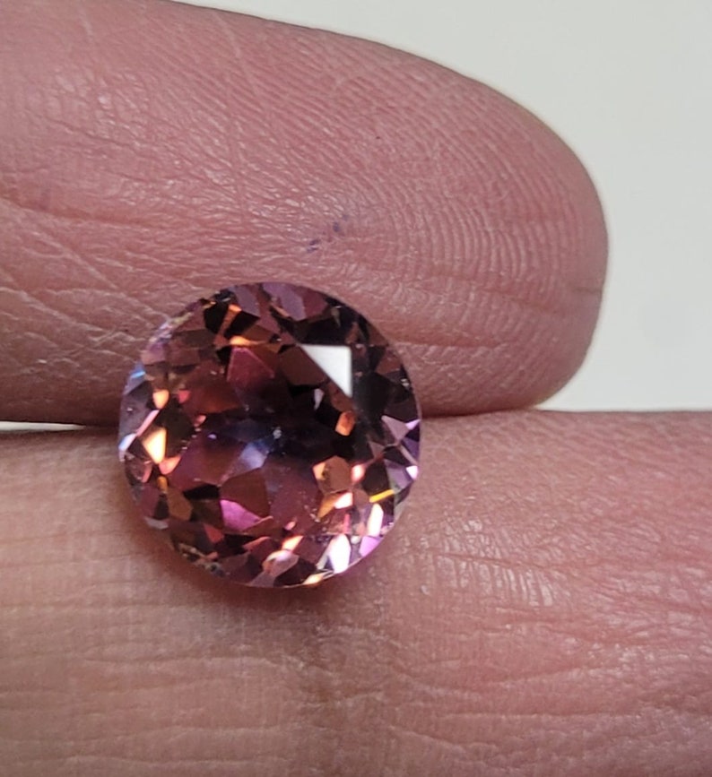 Natural Sunrise Mystic Topaz Round Shape AA Quality Faceted - Etsy