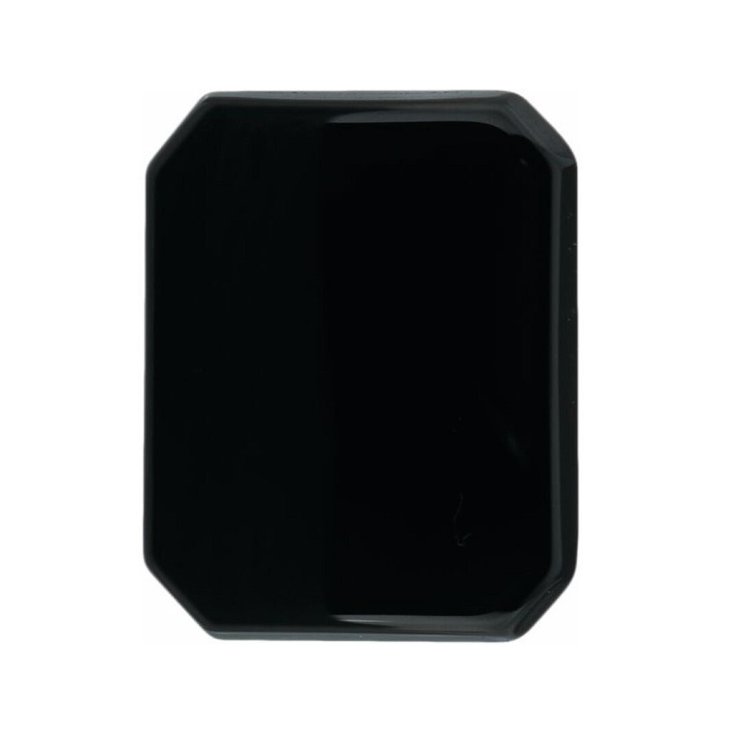 Natural Black Onyx Octagon Buff Top-cut Calibrated Cabochon - Etsy