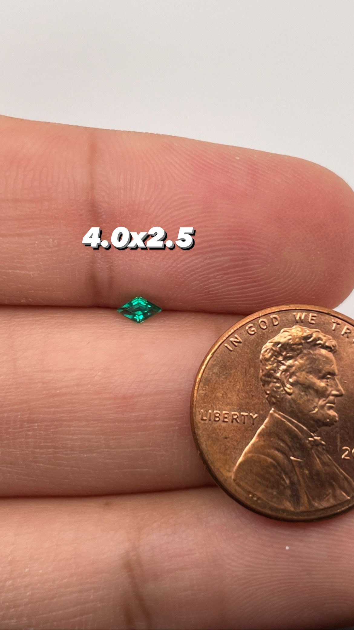 Lab Created Emerald Lozenge Shape Step Cut AAA Quality Sabrina Created ...