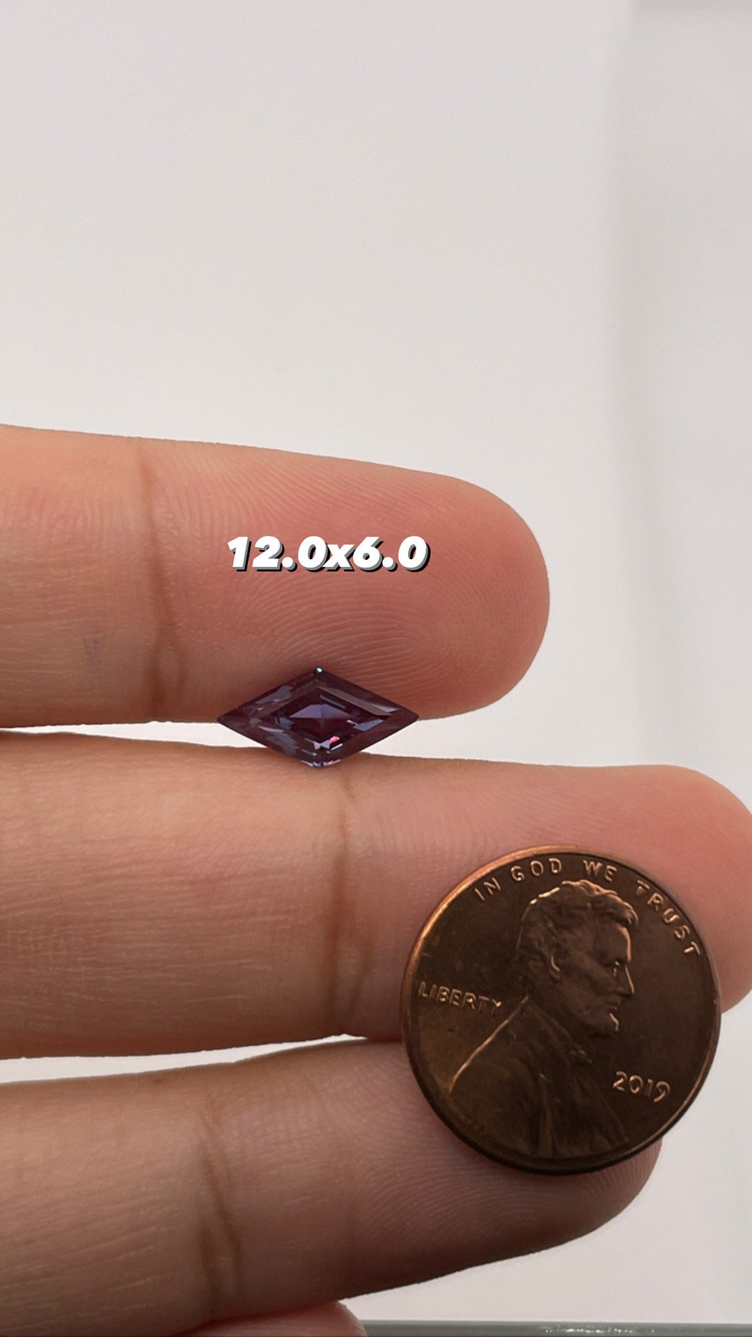 Lab Created Alexandrite Lozenge Shape Step Cut AAA Quality Precision ...